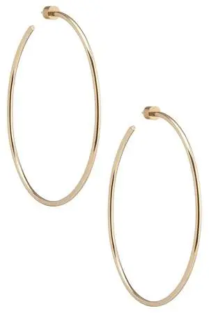 JENNIFER FISHER Thread Hoop Earrings