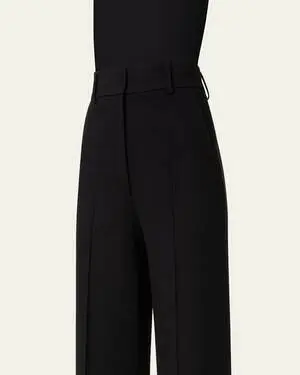 Akris Chiaro Signature Jersey Trousers