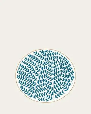 Hermès A Walk In The Garden Dinner Plate - Blue Pattern