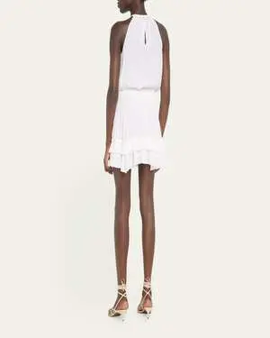 Ramy Brook Delfina Embellished Mini Dress
