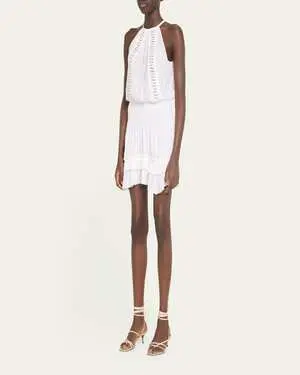 Ramy Brook Delfina Embellished Mini Dress
