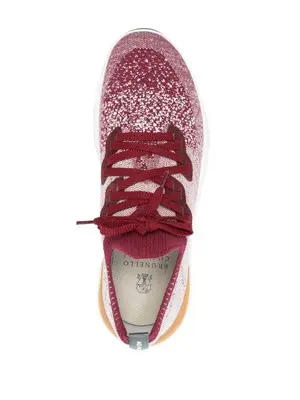 Brunello Cucinelli Knitted Low-top Sneakers