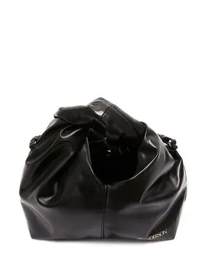 JW Anderson Mini Twister Leather Bag - Black