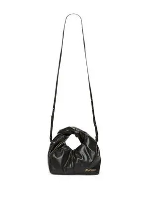 JW Anderson Mini Twister Leather Bag - Black