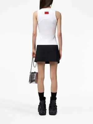 A BETTER MISTAKE Exposed Ribbed Tank Top