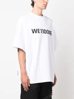 We11Done Logo-print T-shirt