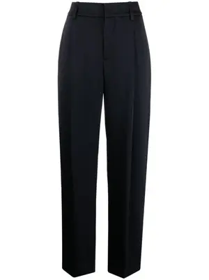 Vince High-waisted Wide-leg Trousers