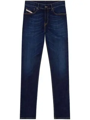 DIESEL 2023 D-finitive 09f89 Tapered Jeans - Blue