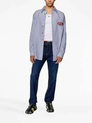 DIESEL® 2023 D-finitive 09f89 Tapered Jeans - Blue