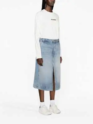 JIL SANDER Logo-print Cotton T-shirt - White