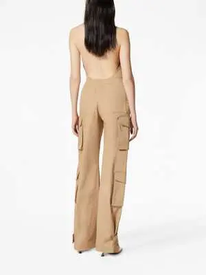 Valentino Garavani Stretch-cotton Cargo Jumpsuit