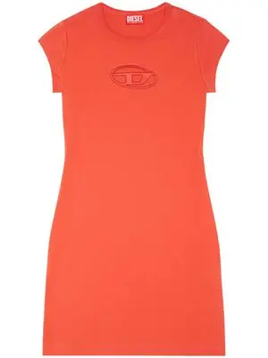 DIESEL® D-angiel Cut-out T-shirt Minidress