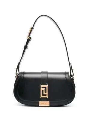 Versace Greca Goddess Mini Shoulder Bag - Black