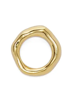 JIL SANDER Sculpted Ring - Gold