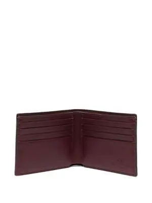 Etro Logo-embroidered Leather Wallet