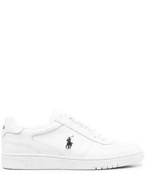 Polo Ralph Lauren Logo-embellished Sneakers - White