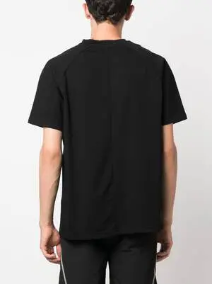 HELIOT EMIL Logo-print Cotton T-shirt - Black