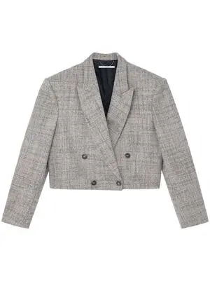 Stella McCartney Cropped Double-breasted Blazer