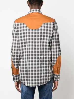 Dsquared2 Check-print Western-style Shirt