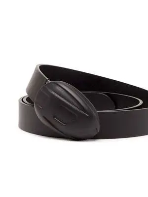DIESEL® 1dr Logo-buckle Leather Belt