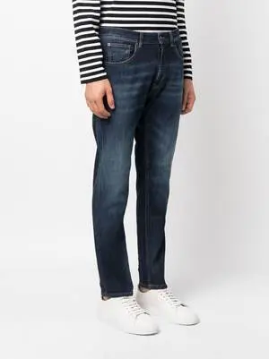 DONDUP Low-rise Tapered Jeans
