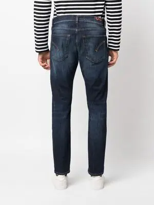 DONDUP Low-rise Tapered Jeans