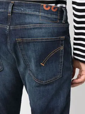 DONDUP Low-rise Tapered Jeans