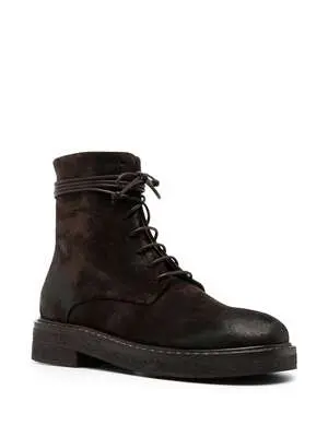 Marsèll Parrucca Combat Boots - Brown