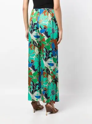 Cult Gaia Alaia Floral-print Trousers
