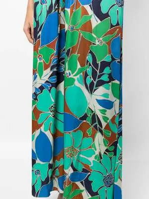 Cult Gaia Alaia Floral-print Trousers