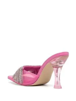Cult Gaia 120mm Crystal-embellished Mules