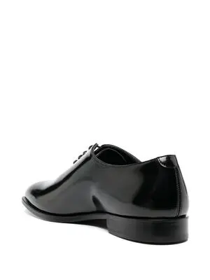 Canali Patent-finish Leather Oxford Shoes