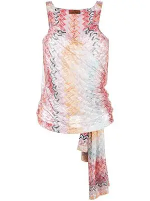 Missoni Knot-detail Knitted Top