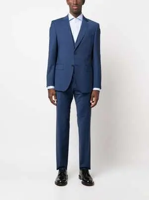 BOSS Low-rise Tailored Trousers - Blue