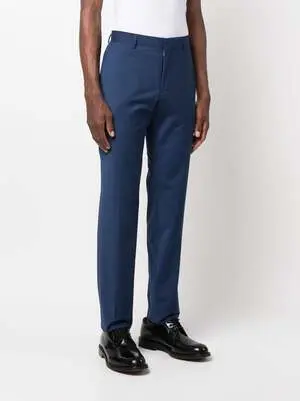BOSS Low-rise Tailored Trousers - Blue