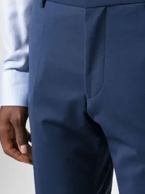 BOSS Low-rise Tailored Trousers - Blue