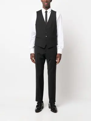 BOSS Adjustable Cotton-blend Waistcoat