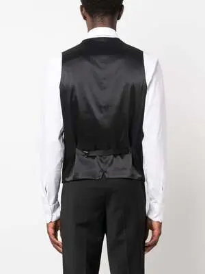 BOSS Adjustable Cotton-blend Waistcoat