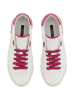 Dolce & Gabbana Portofino Low-top Sneakers - White