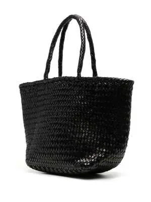 Dragon Diffusion Grace Basket Leather Tote Bag