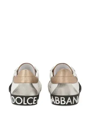 Dolce & Gabbana Portofino Low-top Sneakers - White