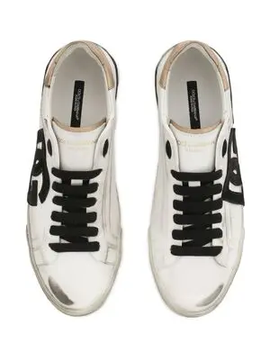Dolce & Gabbana Portofino Low-top Sneakers - White