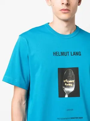 Helmut Lang Photograph-print Cotton T-shirt