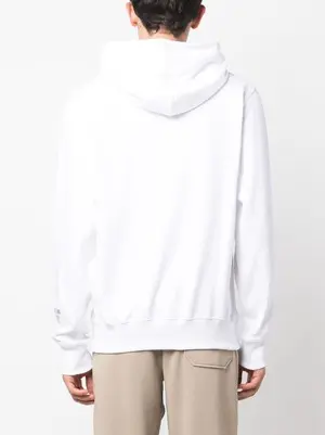 Helmut Lang Photograph-print Cotton Hoodie - White