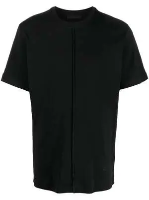 Helmut Lang Logo-embroidered Cotton T-shirt - Black