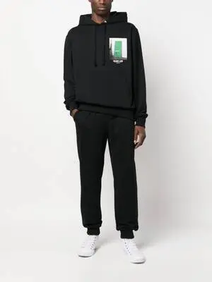 Helmut Lang Logo-print Cotton Track Pants