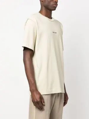 Helmut Lang Logo-embroidered Cotton T-shirt