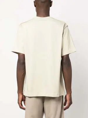 Helmut Lang Logo-embroidered Cotton T-shirt