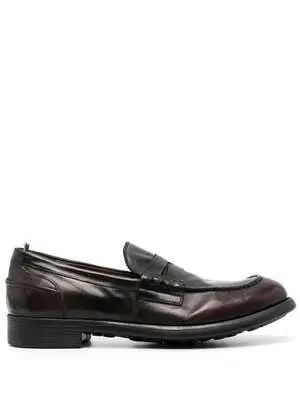Officine Creative Chronicle 056 Leather Loafers - Brown
