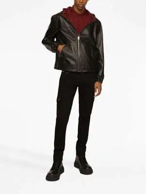 Dolce & Gabbana Reversible Hooded Jacket - Red